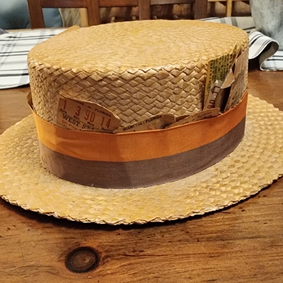 Fine Straw | Accessories | Vintage W Stub Tickets | Poshmark